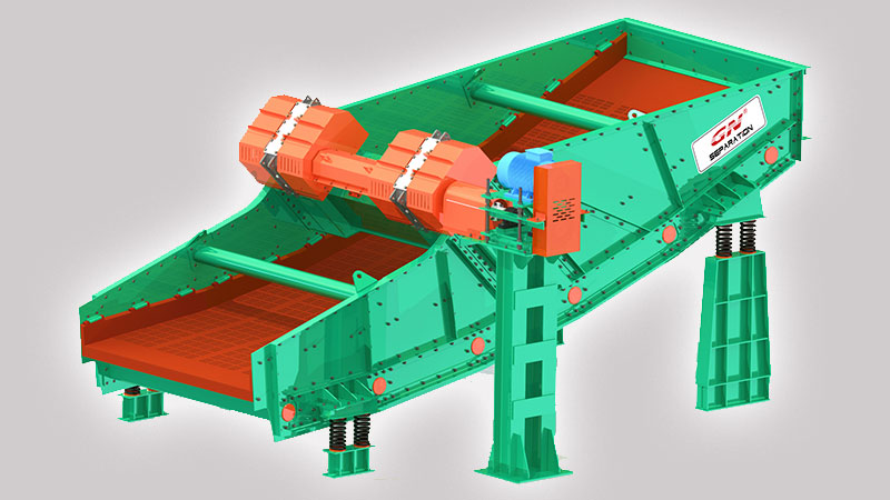 Large Banana Vibrating Screen - GN Separation Equipment Manufacturer