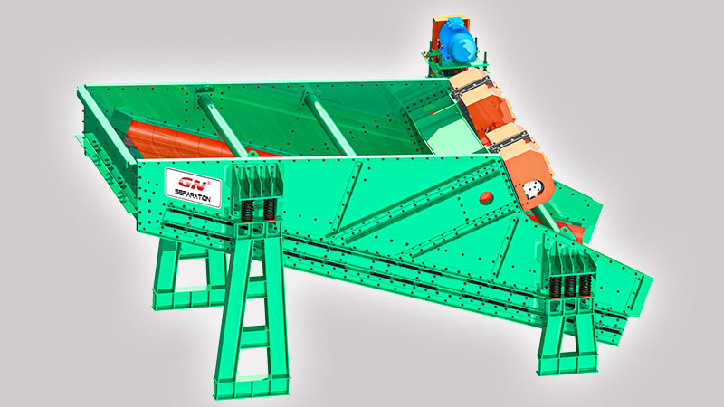Flip-Flow Vibrating Screen - GN Separation Equipment Manufacturer