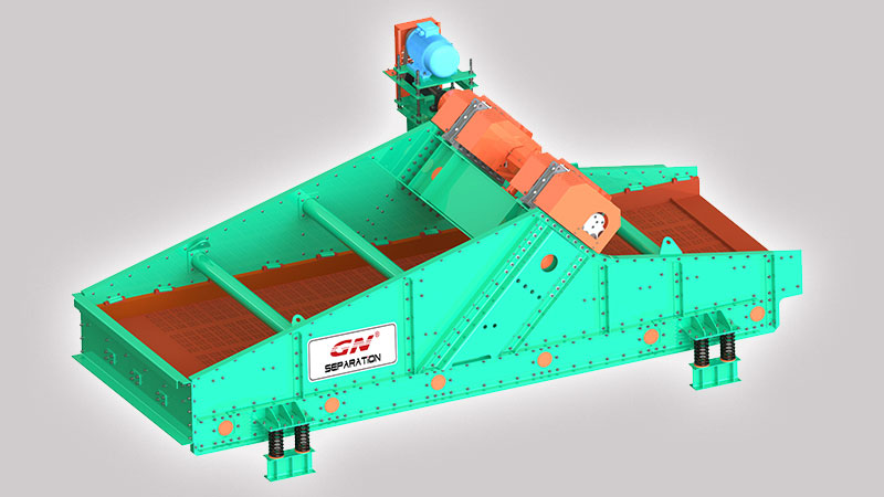 Large Linear Vibrating Screen - GN Separation Equipment Manufacturer